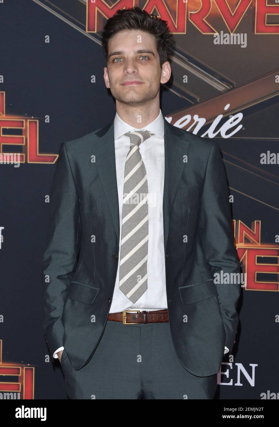 Jeff Ward arrives at the Marvel Studios "Captain Marvel" Los Angeles ...