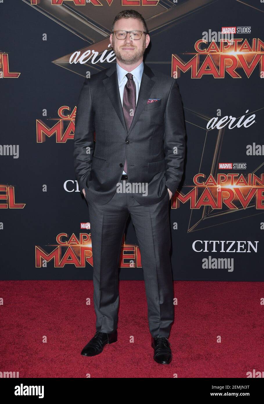 Jonathan Schwartz arrives at the Marvel Studios "Captain Marvel" Los ...