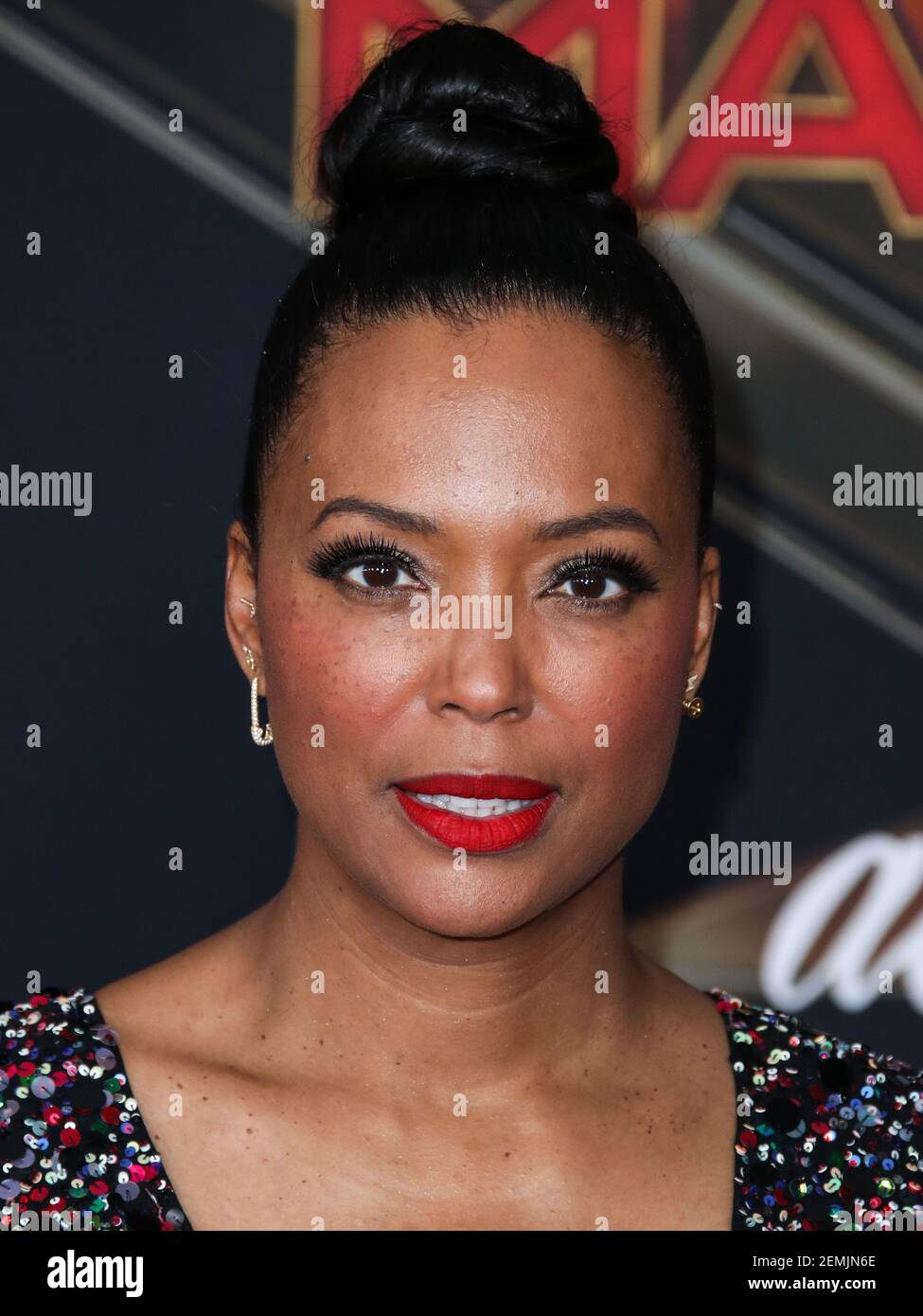 HOLLYWOOD, LOS ANGELES, CA, USA - MARCH 04: Actress Aisha Tyler arrives ...