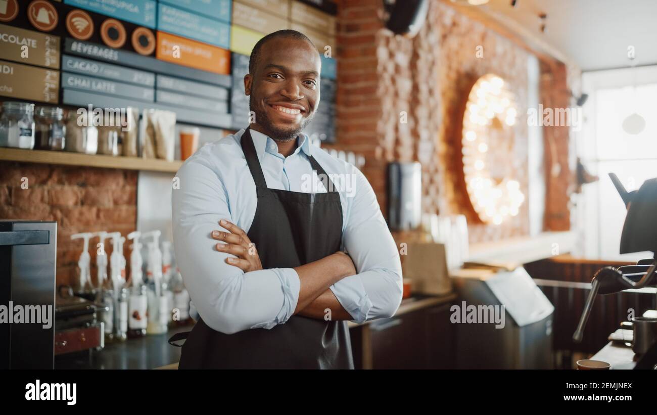 Happy Restaurant Employee