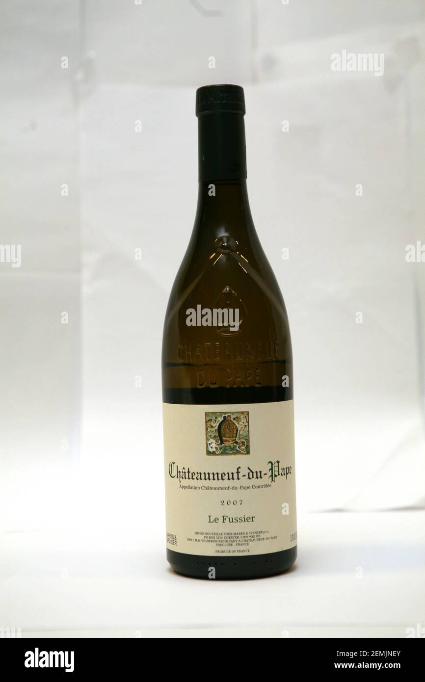 50 best wines - number 48Wine bottle Stock Photo - Alamy