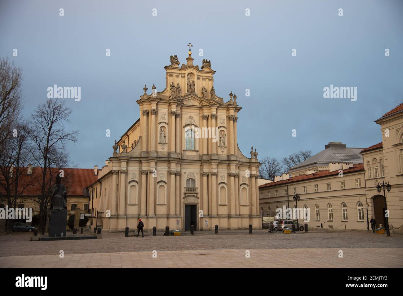 Church of the Visitandines, built in 1780, Warsaw, Poland, (Photo by ...