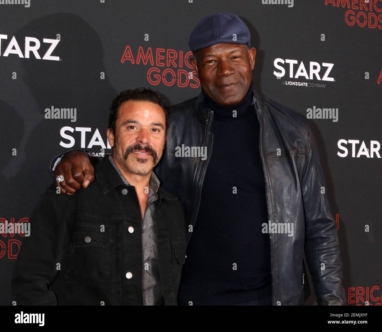 Michael Irby, Dennis Haysbert at the "American Gods" Season 2 Premiere ...
