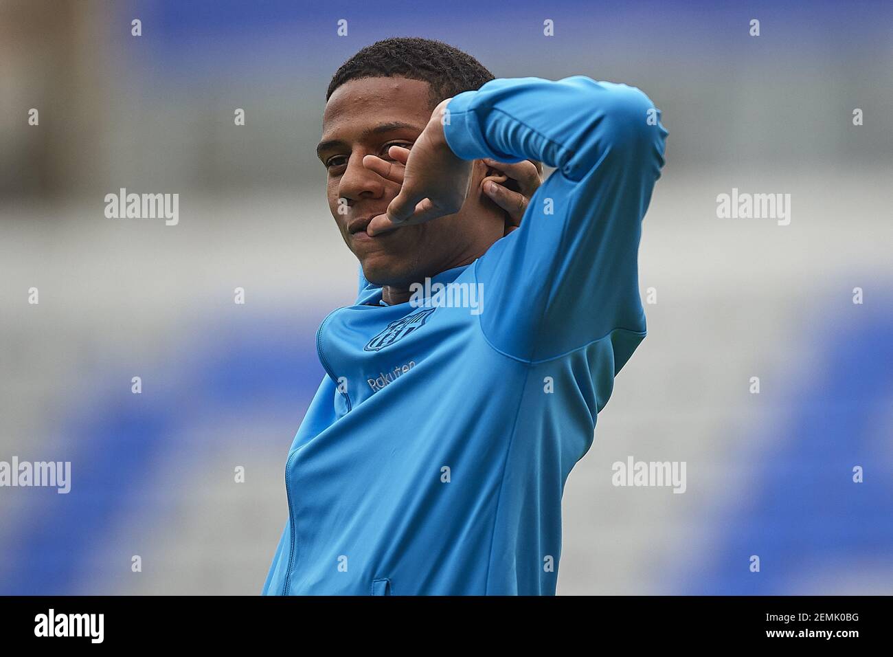 Jean-Clair Todibo of FC Barcelona during the match between FC Barcelona ...
