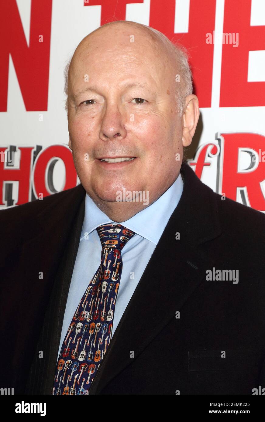 Julian Fellowes at the School of Rock The Musical gala at the Gillian ...