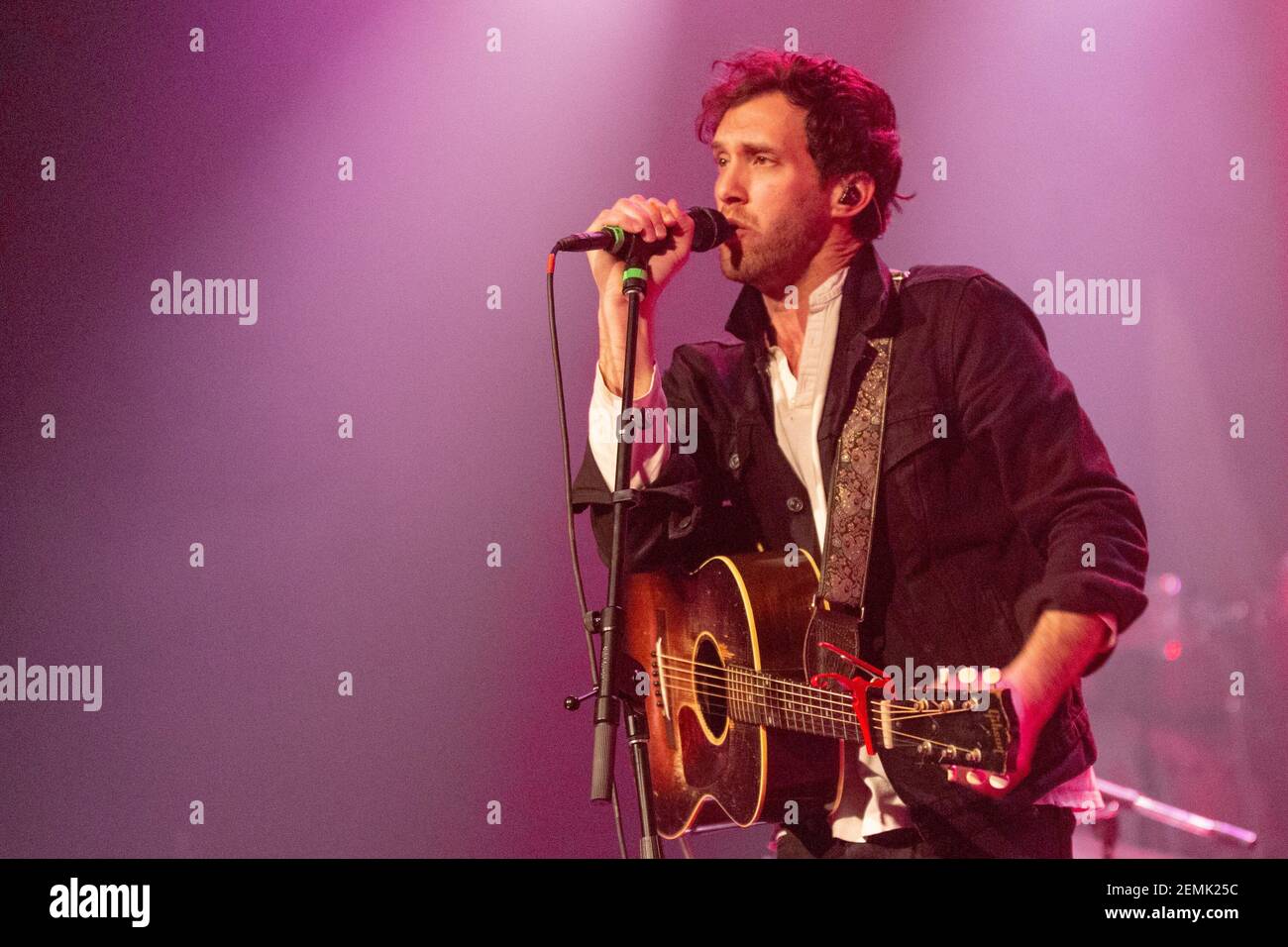Adam Roth of Grizfolk during the Upside Down Flowers Tour at Pabst ...
