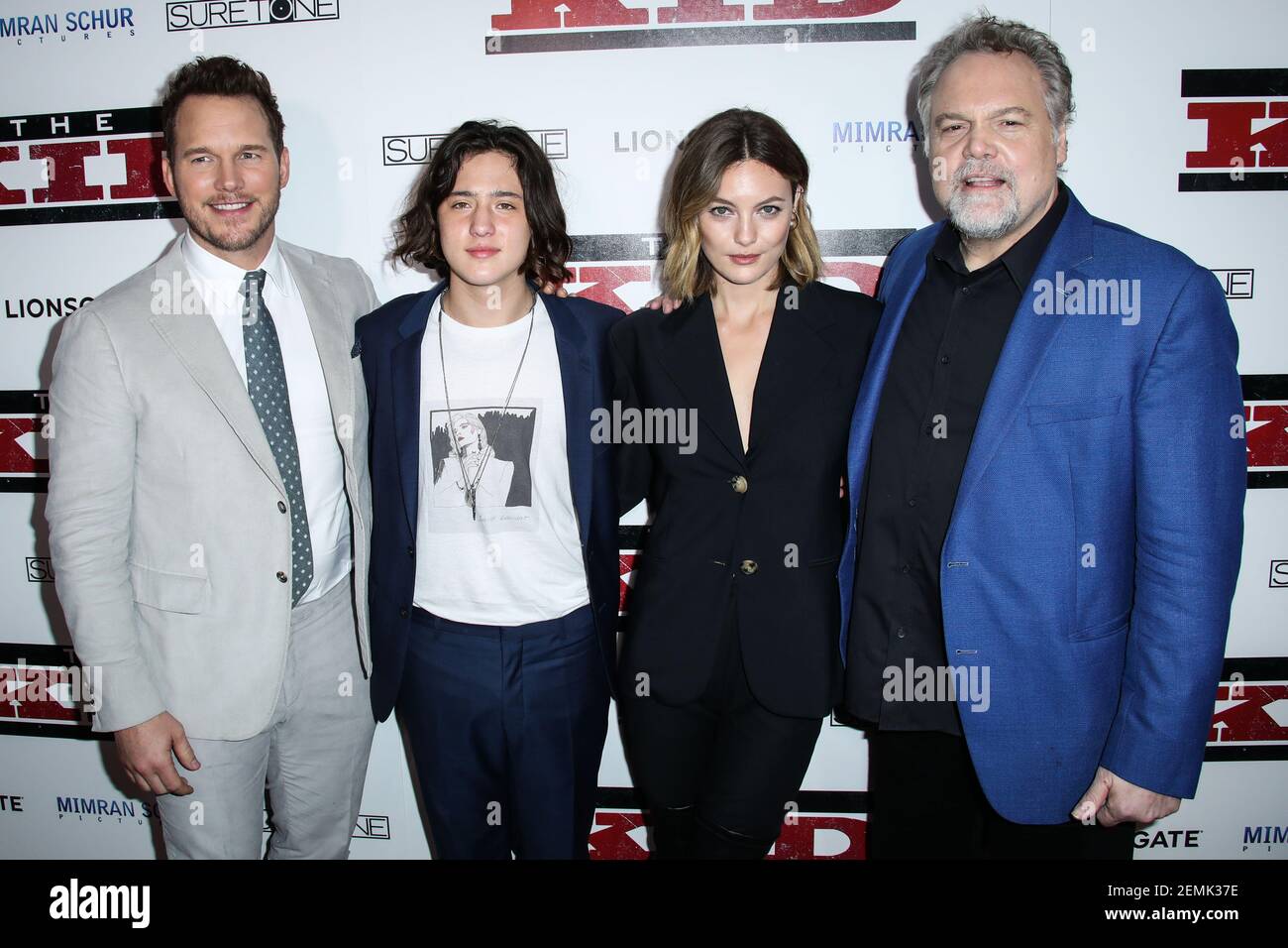 HOLLYWOOD, LOS ANGELES, CA, USA - MARCH 06: Actors Chris Pratt, Jake ...