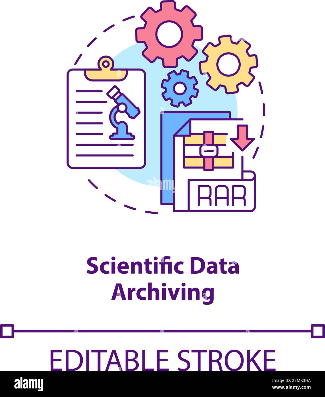 Experimental Scientific Method Stock Vector Images Alamy