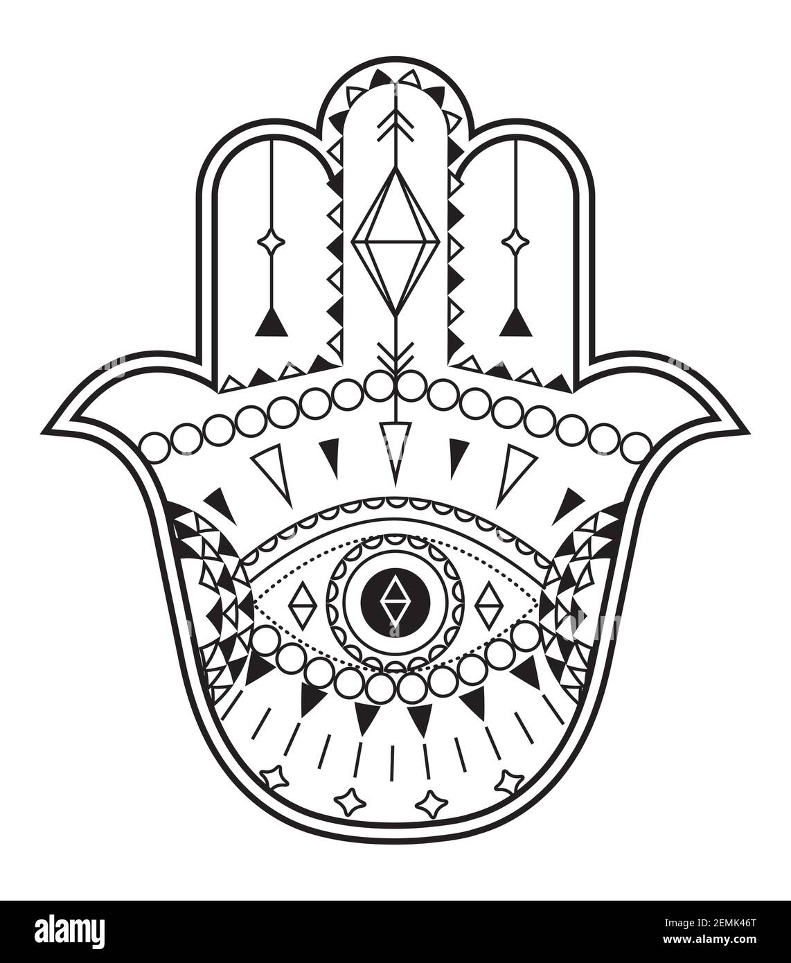 Hindu Hand Symbol Tattoo