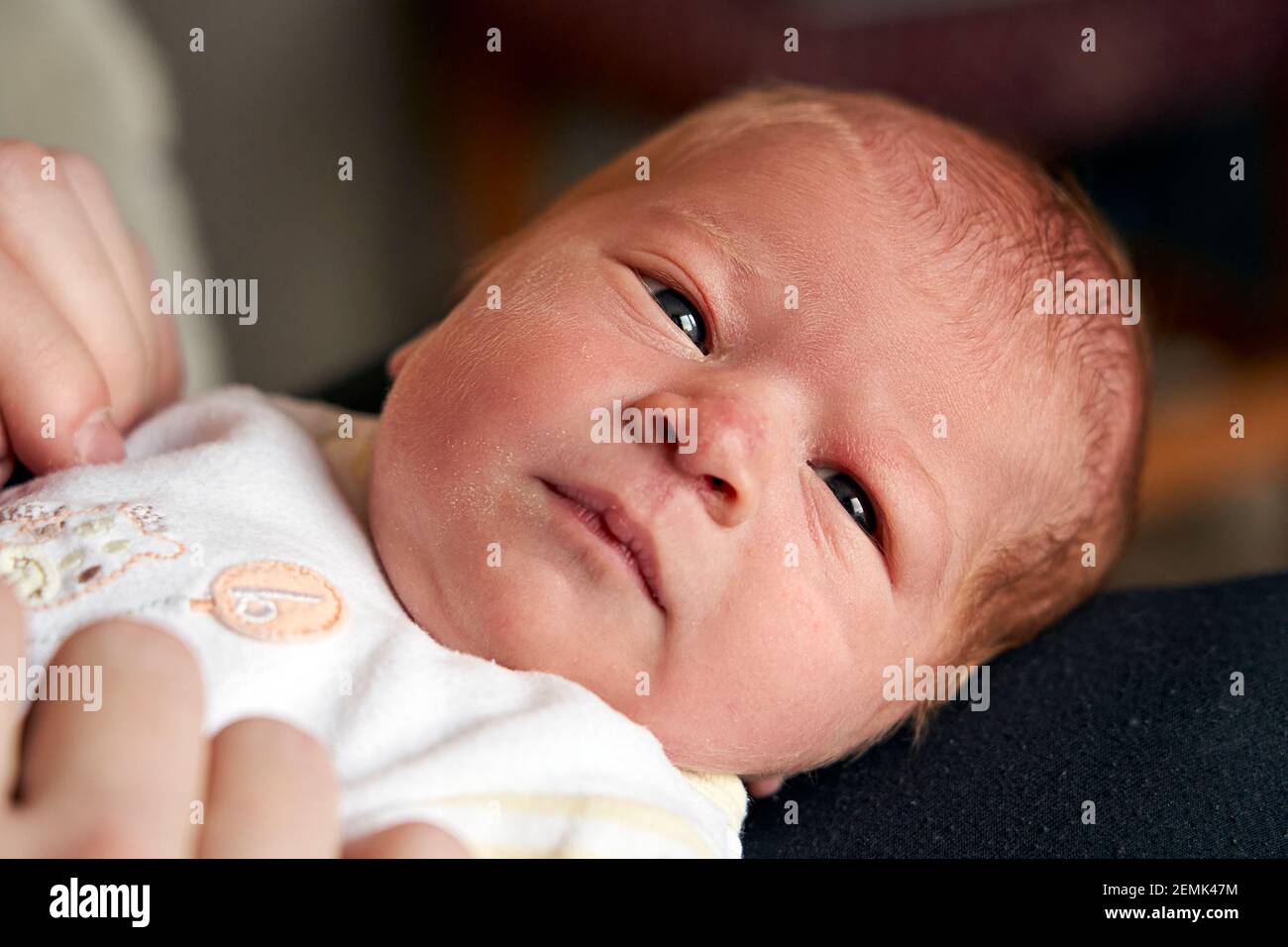 New born baby girl Stock Photo - Alamy