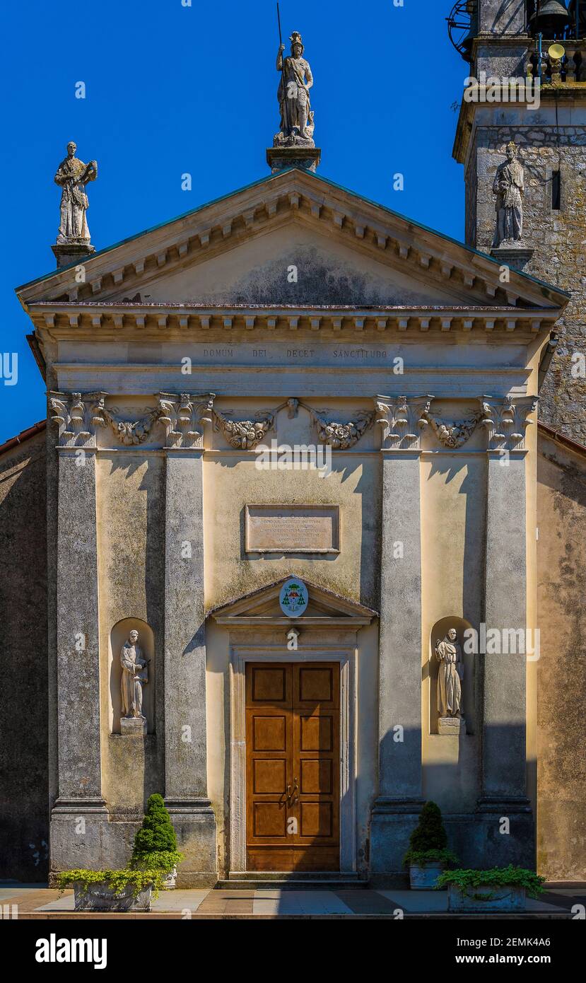 Italy Veneto - Colli Berici - Castegnero - Parrish Church of San ...