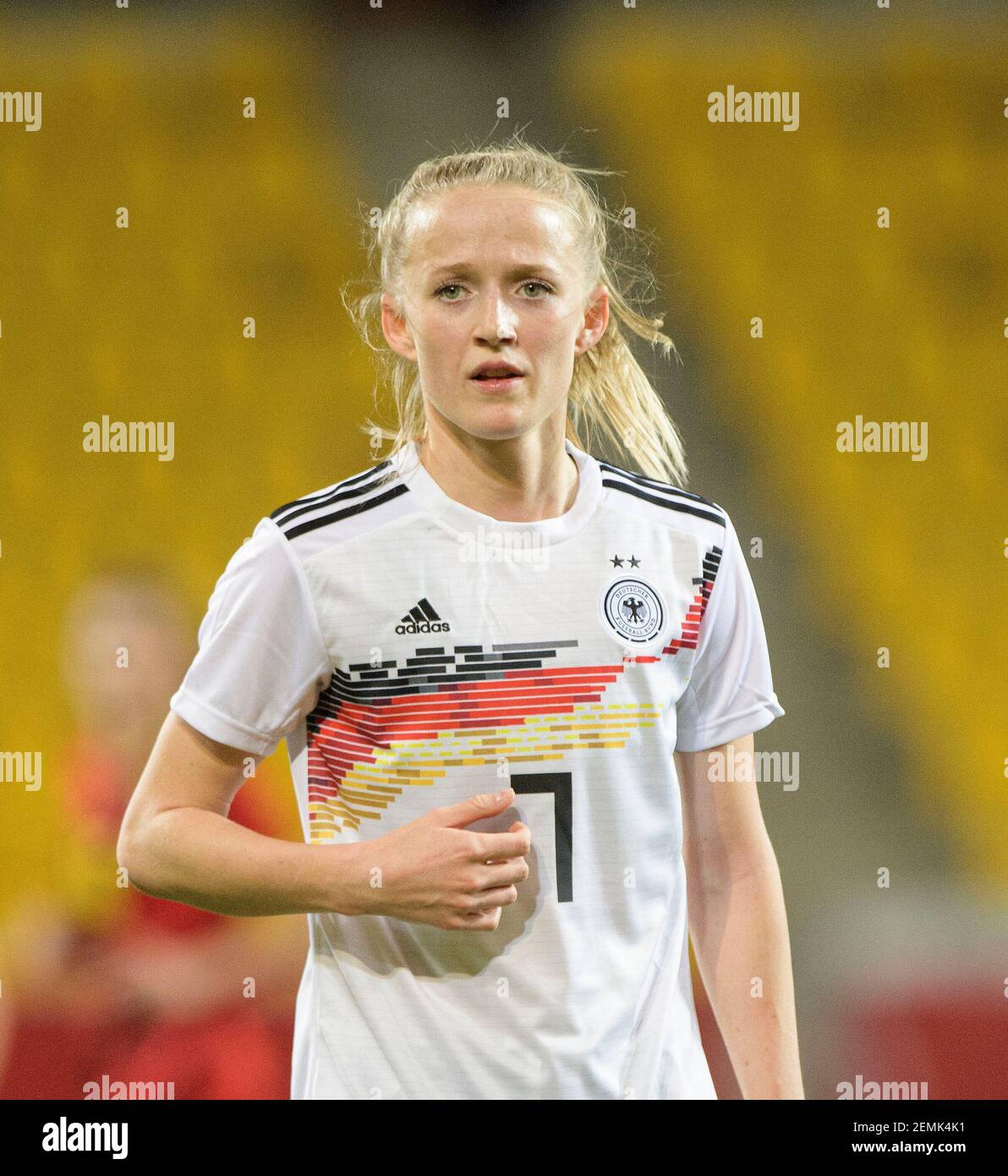 Lea SCHUELLER (GER) Soccer Laenderspiel women, mini tournament - Three ...