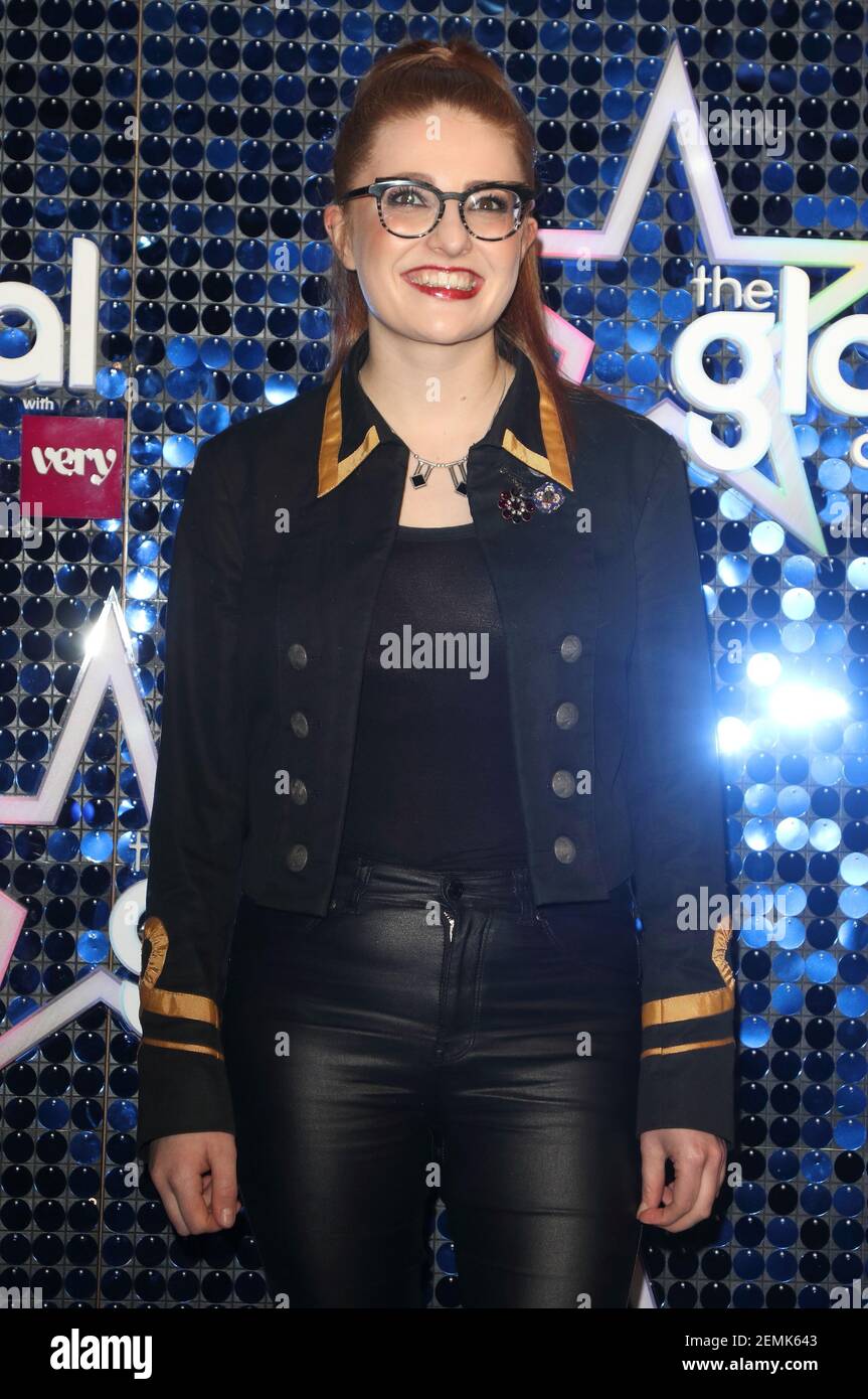 Jess Gillam on the blue carpet at The Global Awards at the Eventim ...