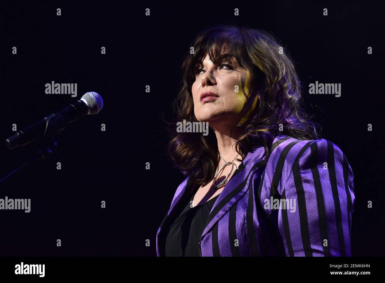 Musician Ann Wilson performs during the 3rd Annual LOVE ROCKS NYC ...