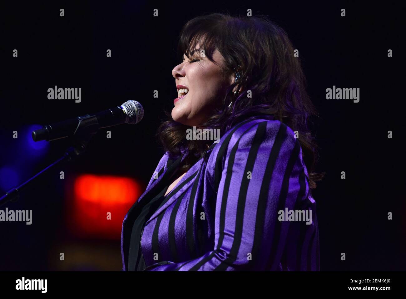 Musician Ann Wilson performs during the 3rd Annual LOVE ROCKS NYC ...