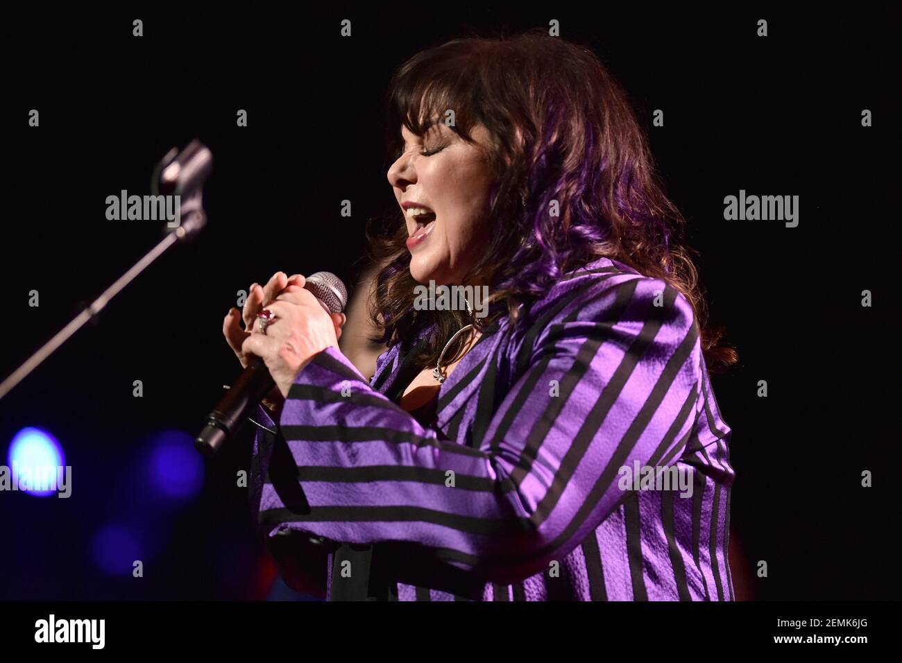 Musician Ann Wilson performs during the 3rd Annual LOVE ROCKS NYC ...
