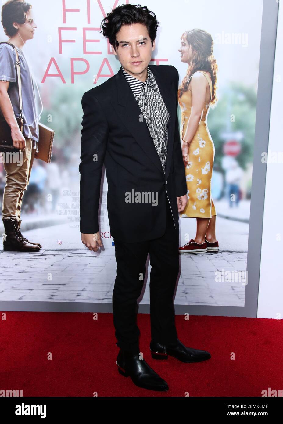 WESTWOOD, LOS ANGELES, CA, USA - MARCH 07: Actor Cole Sprouse wearing ...