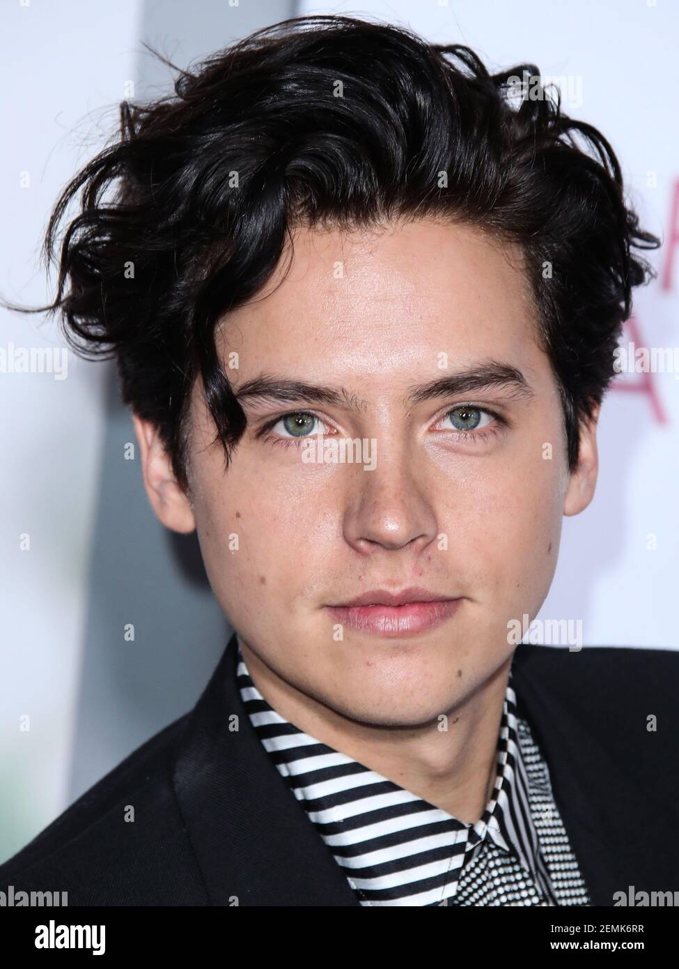 WESTWOOD, LOS ANGELES, CA, USA - MARCH 07: Actor Cole Sprouse wearing ...