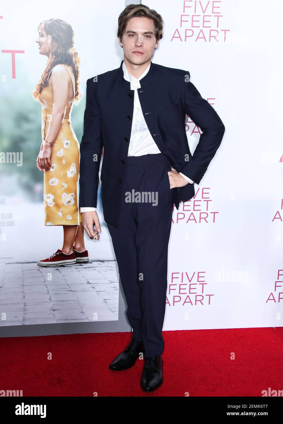 WESTWOOD, LOS ANGELES, CA, USA - MARCH 07: Actor Dylan Sprouse arrives ...