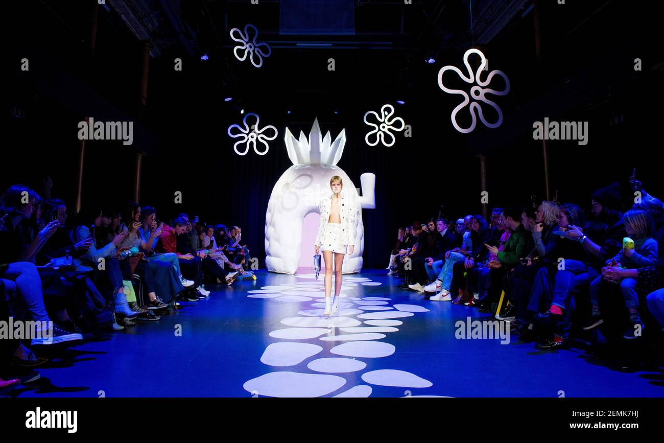Amsterdam Fashion Week, Show Spongebob x Marlou Breuls. (Photo by DPPA ...