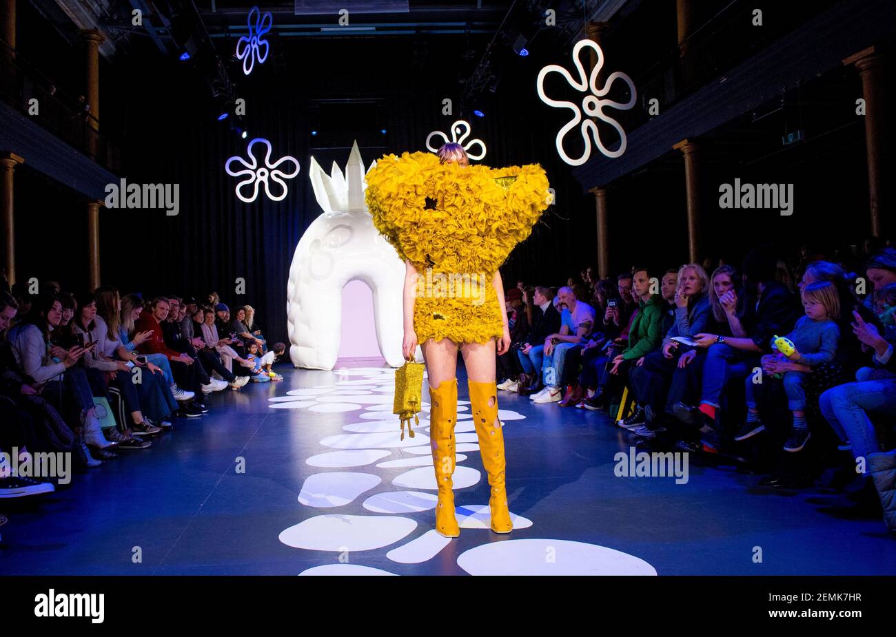 Amsterdam Fashion Week, Show Spongebob x Marlou Breuls. (Photo by DPPA ...