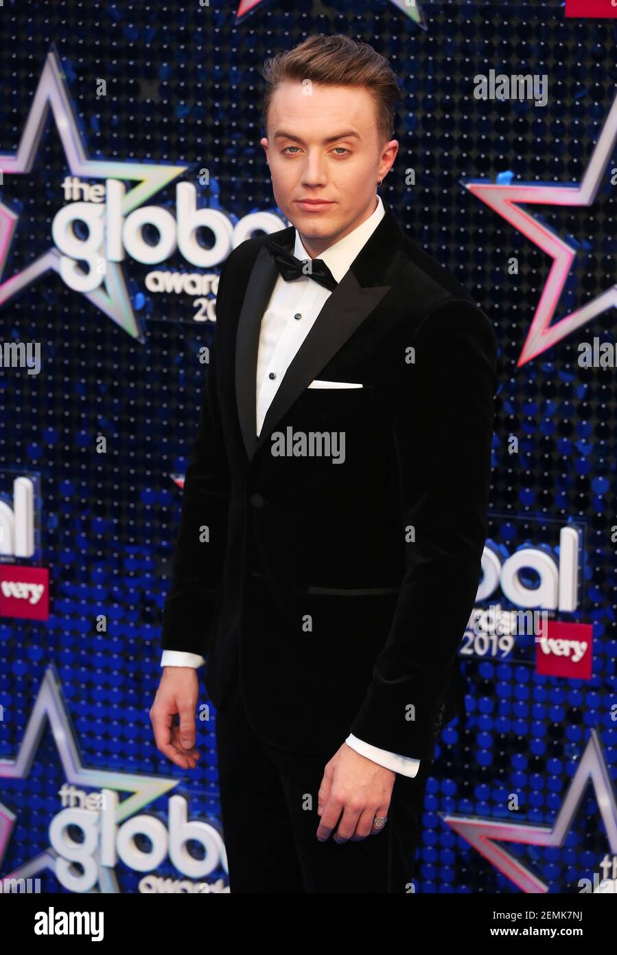 Roman Kemp attends The Global Awards 2019 at the Eventim Hammersmith ...