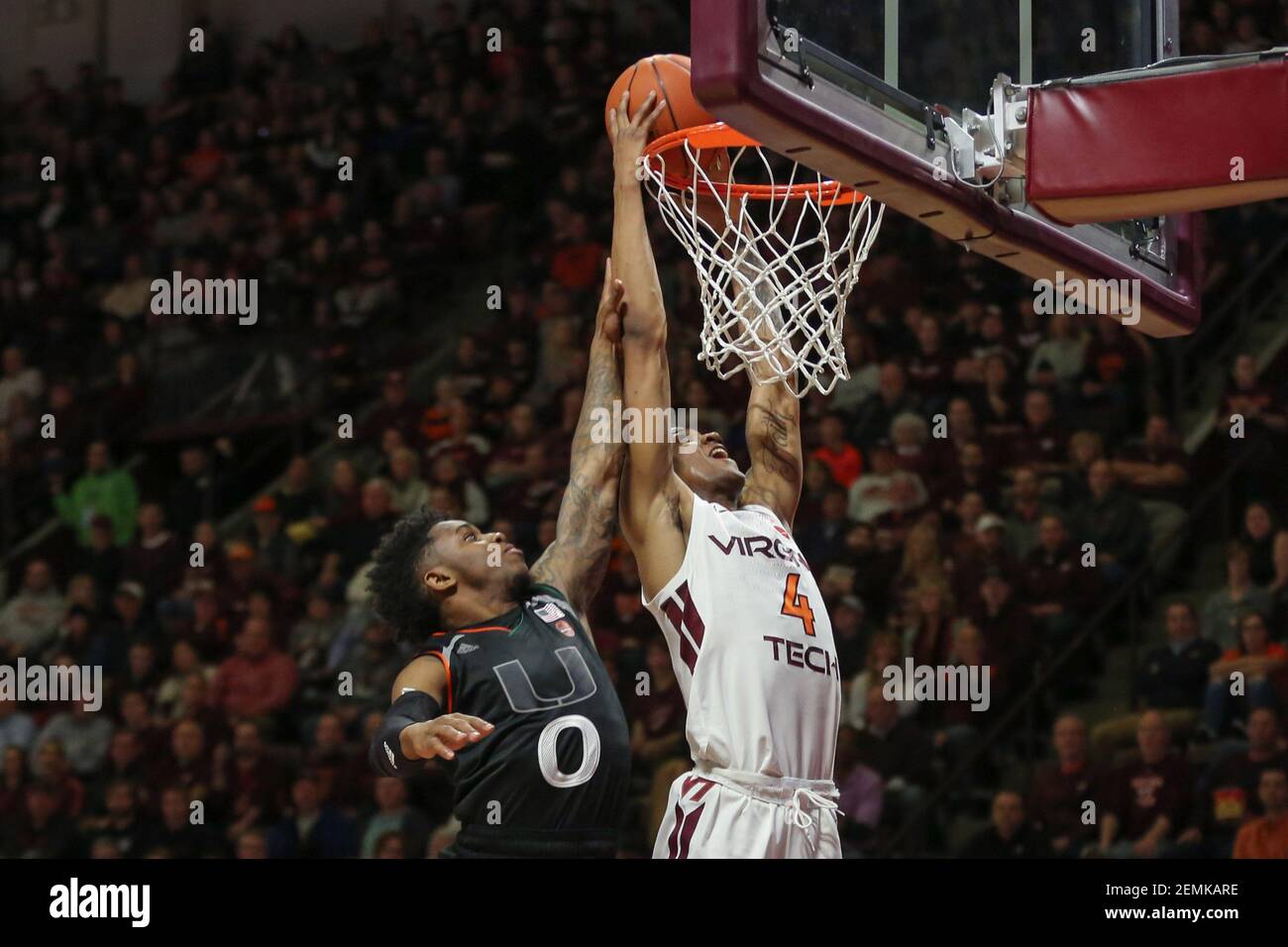 March 8, 2019: Virginia Tech Hokies guard Nickeil Alexander-Walker (4 ...