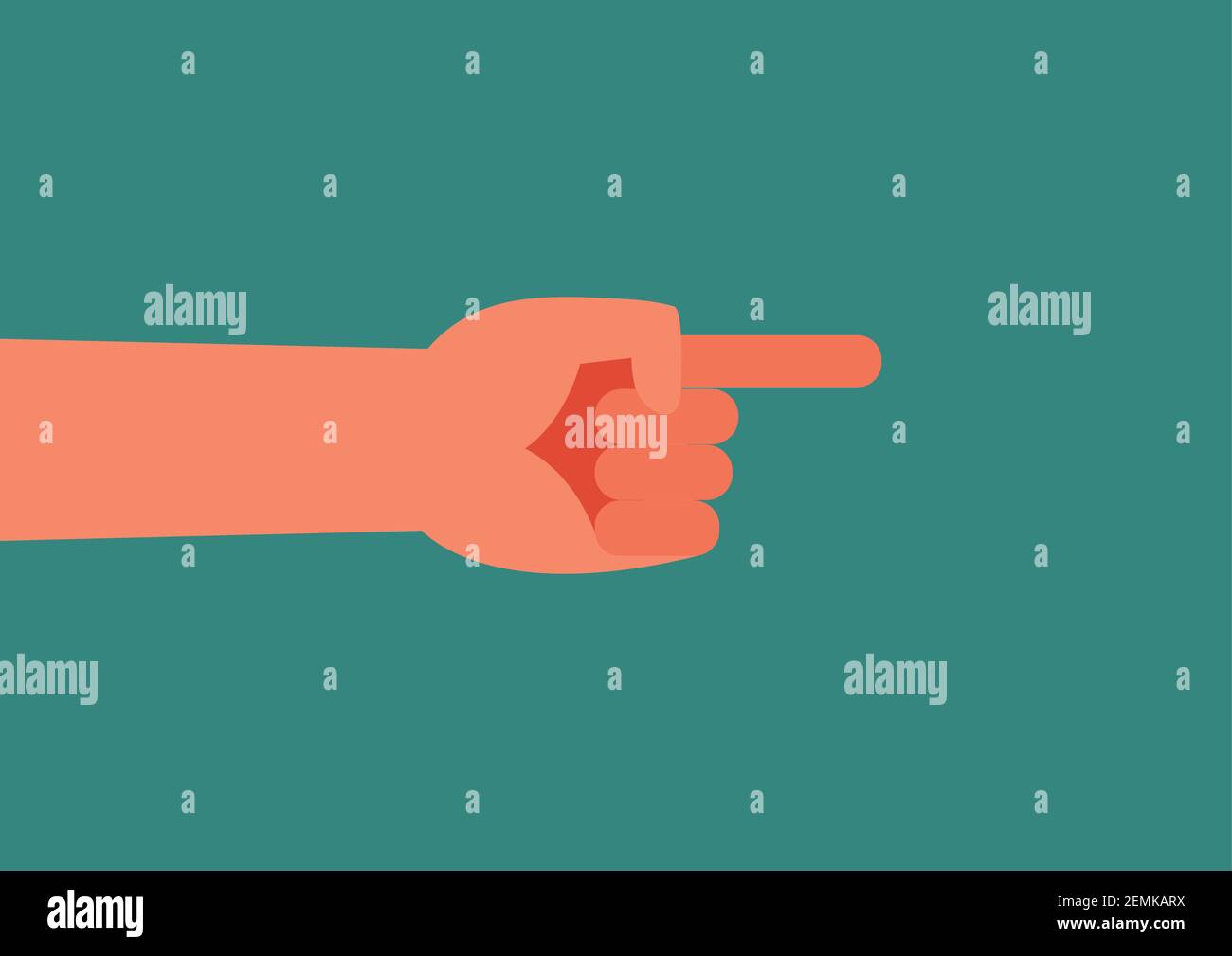 Finger vector vectors hi-res stock photography and images - Alamy