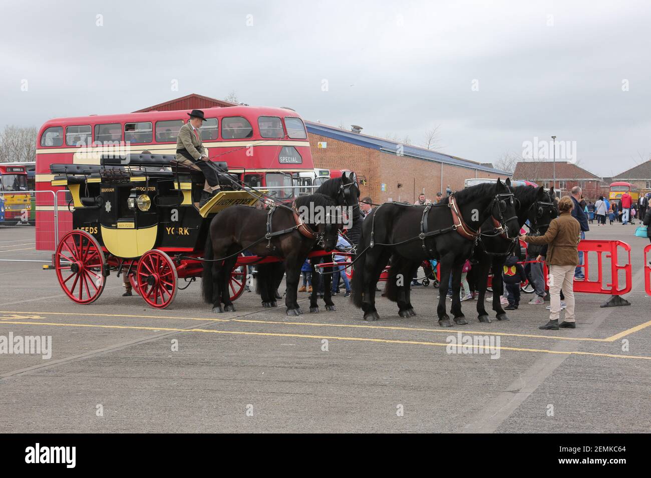 Stagecoach Garage, Kilmarnock, Scotland, UK 08 April 2018. An open day ...