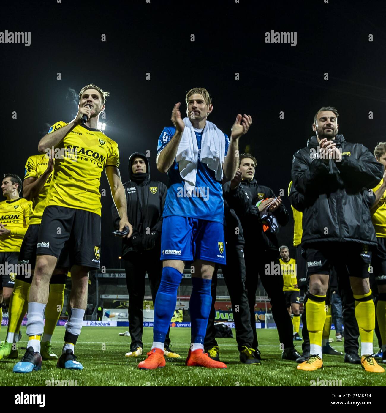 VENLO, Netherlands, 09-03-2019, football, Stadium De Koel, Dutch ...