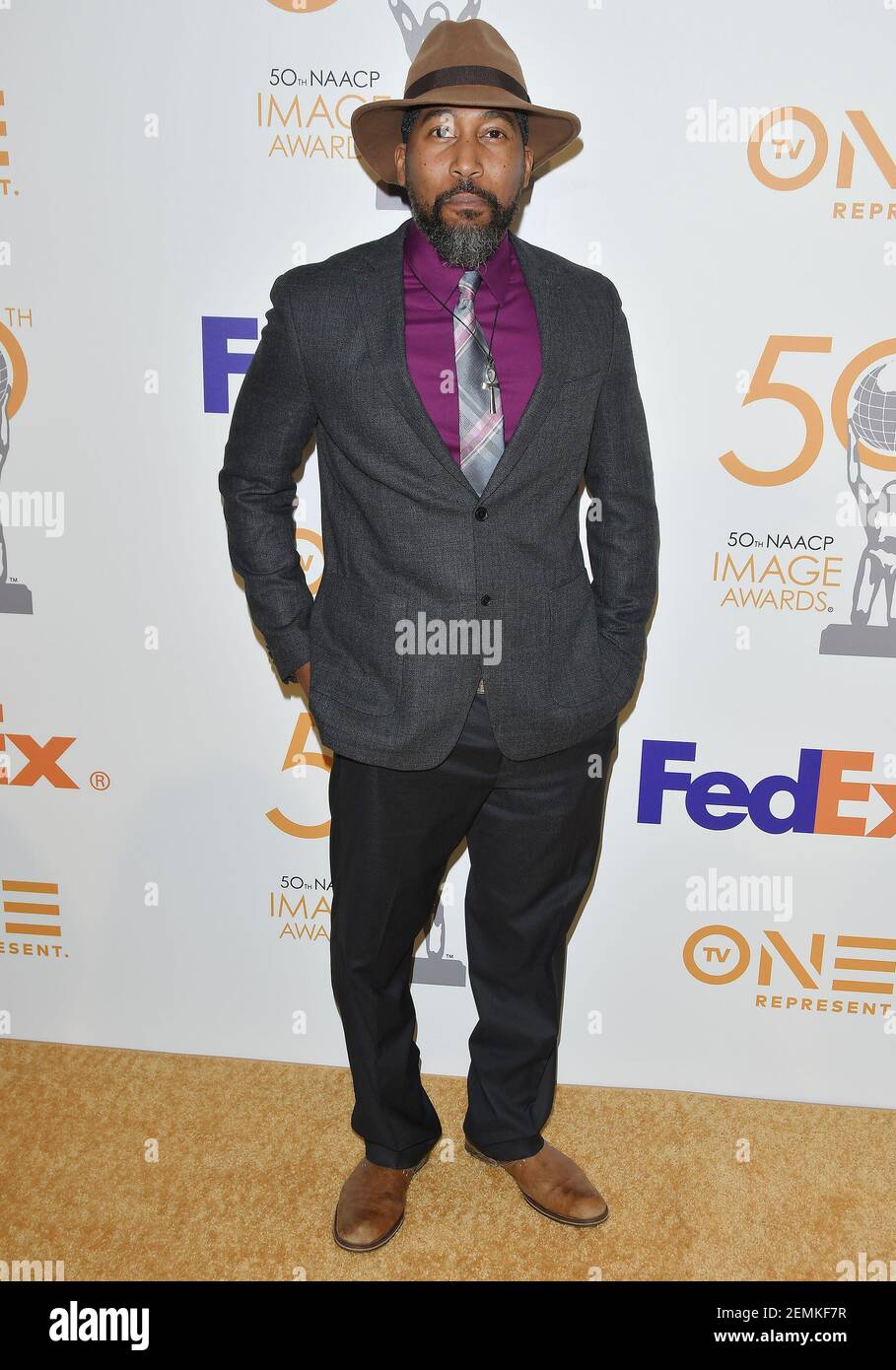 James Mathis III arrives at the 50th NAACP Image Awards Nominees ...
