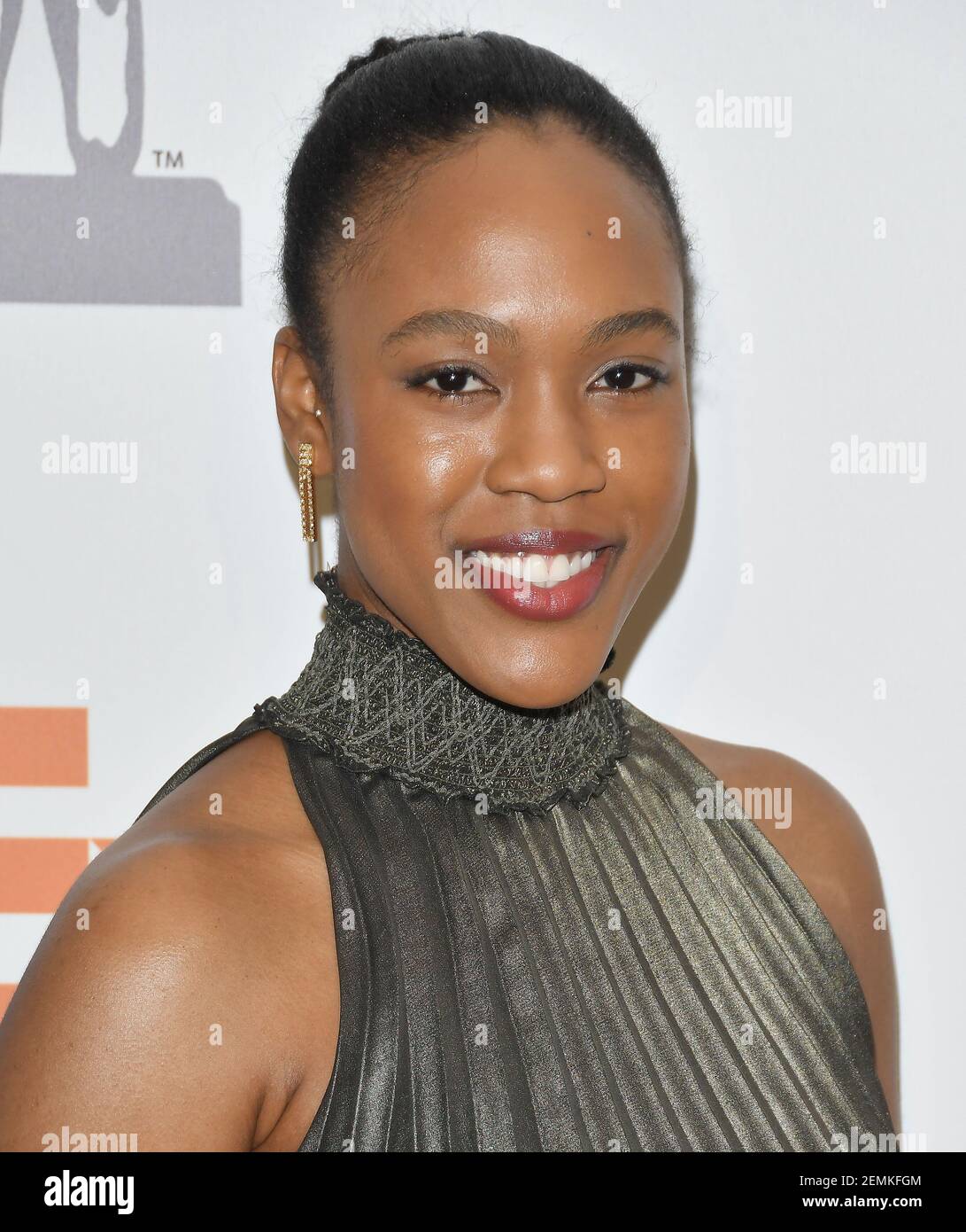 Avia Fields arrives at the 50th NAACP Image Awards Nominees Luncheon ...