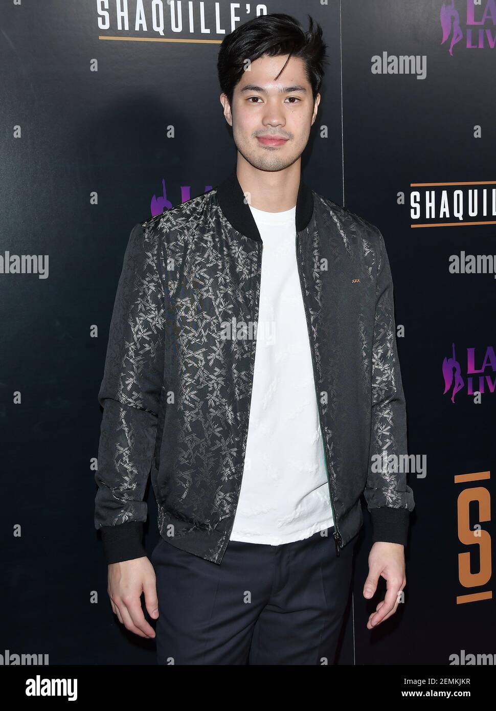 Ross Butler arrives at the Grand Opening of SHAQUILLE’S held at L.A ...