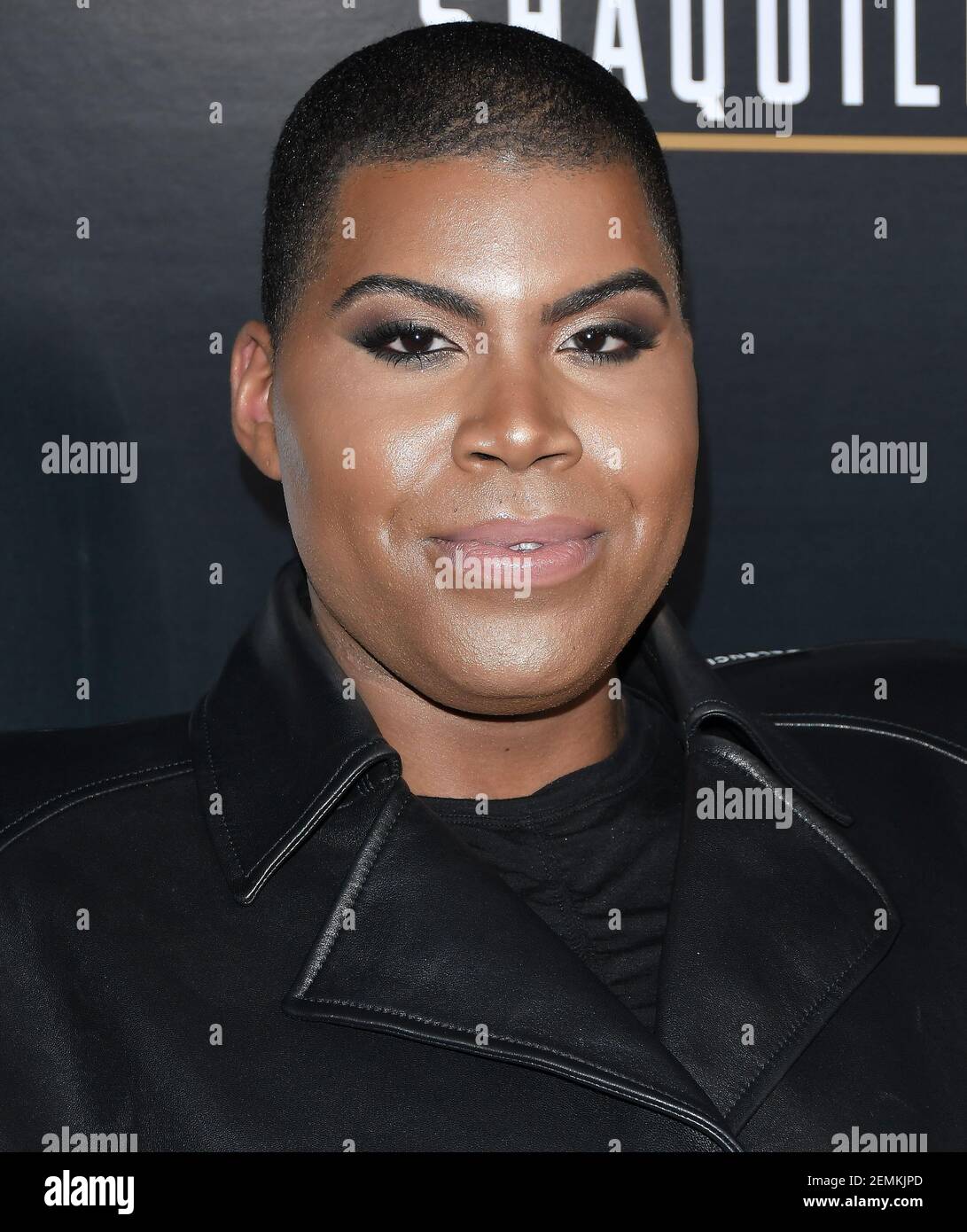 Ej Johnson Arrives At The Grand Opening Of Shaquilles Held At La Live In Los Angeles Ca On