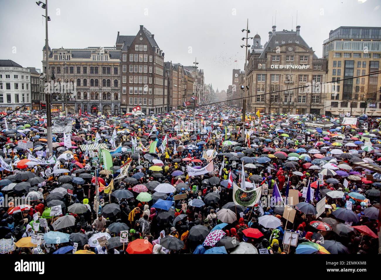 People's Climate March Amsterdam, Netherlands on March 10, 2019. (Photo ...