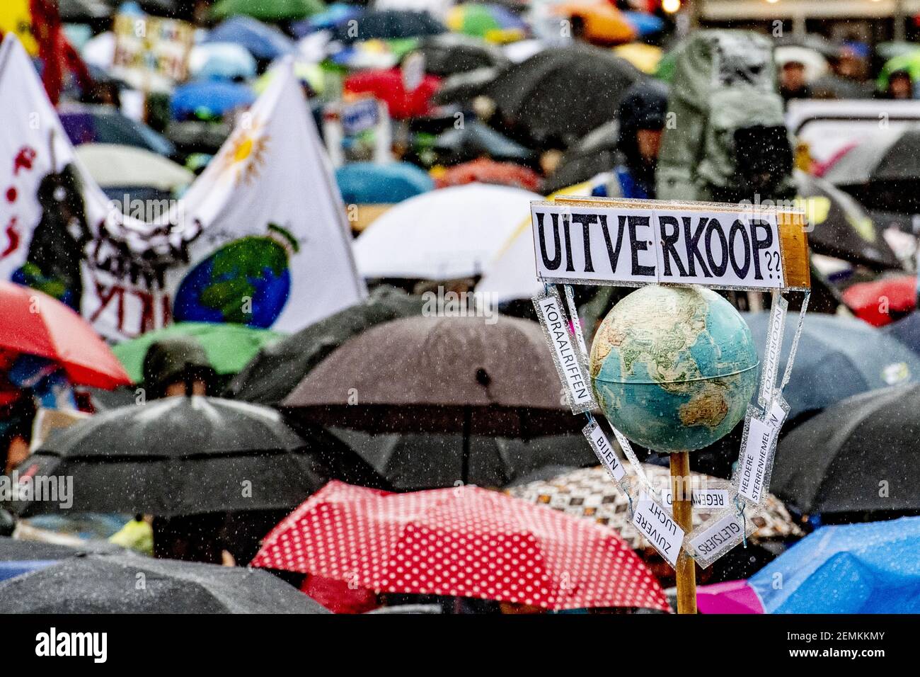 People's Climate March Amsterdam, Netherlands on March 10, 2019. (Photo ...