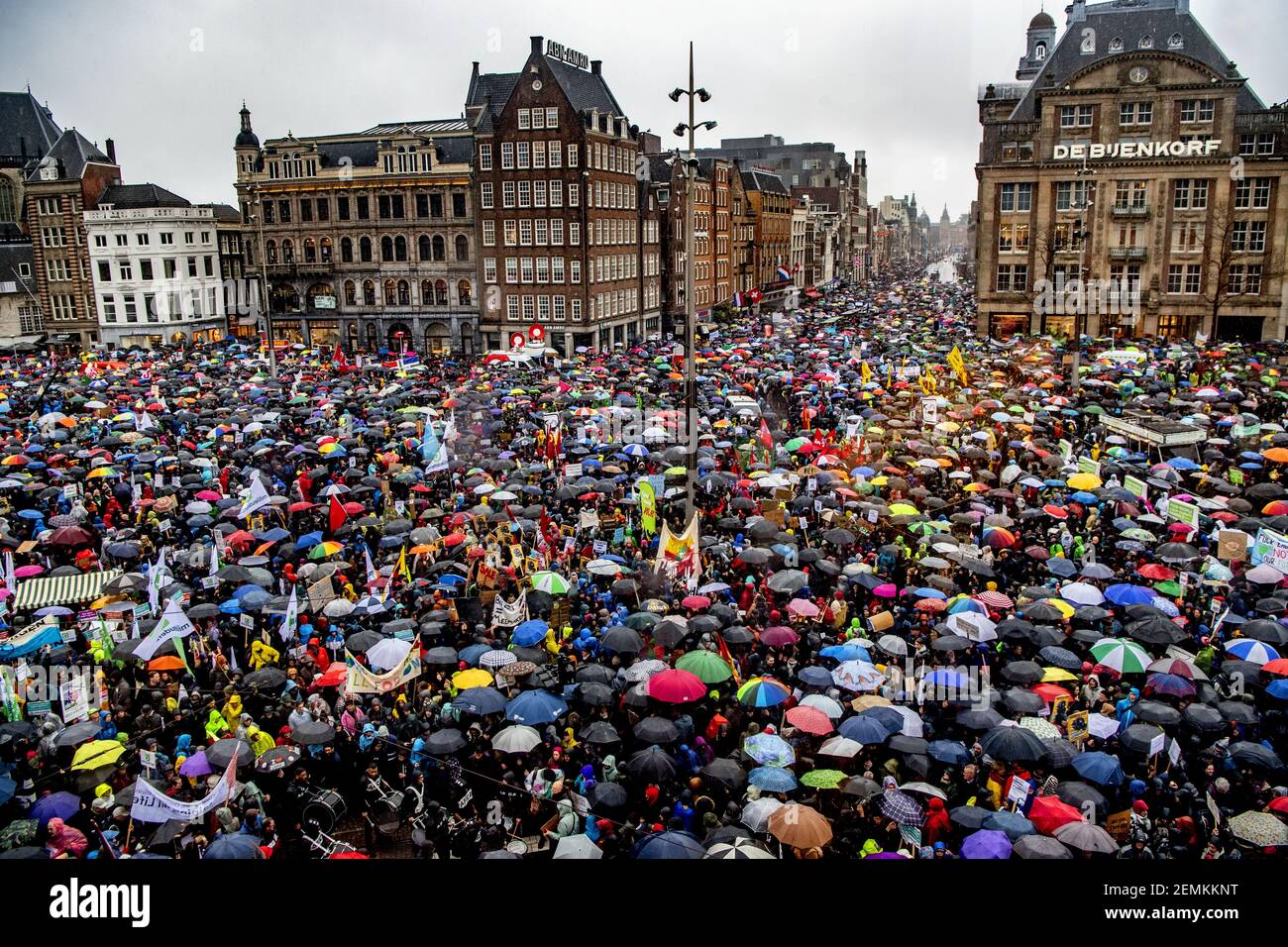 People's Climate March Amsterdam, Netherlands on March 10, 2019. (Photo ...