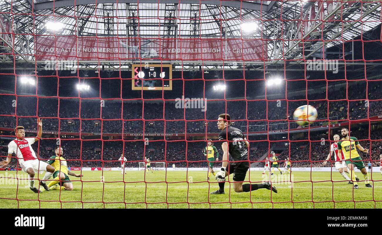 AMSTERDAM , 10-03-2019, Johan CruyffArena , Dutch football Eredivisie ...