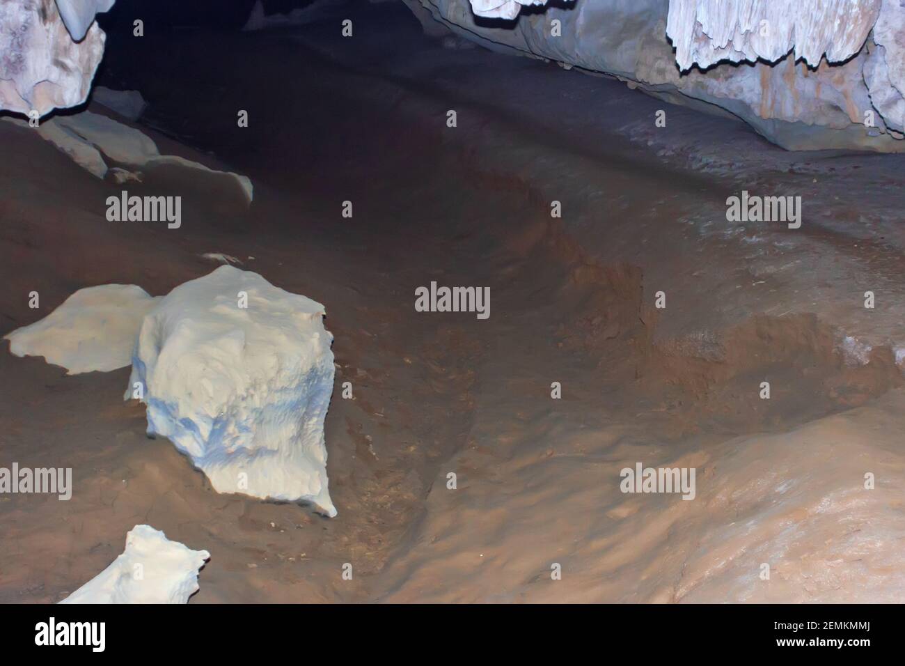 Gypsum crystal cave hi-res stock photography and images - Alamy