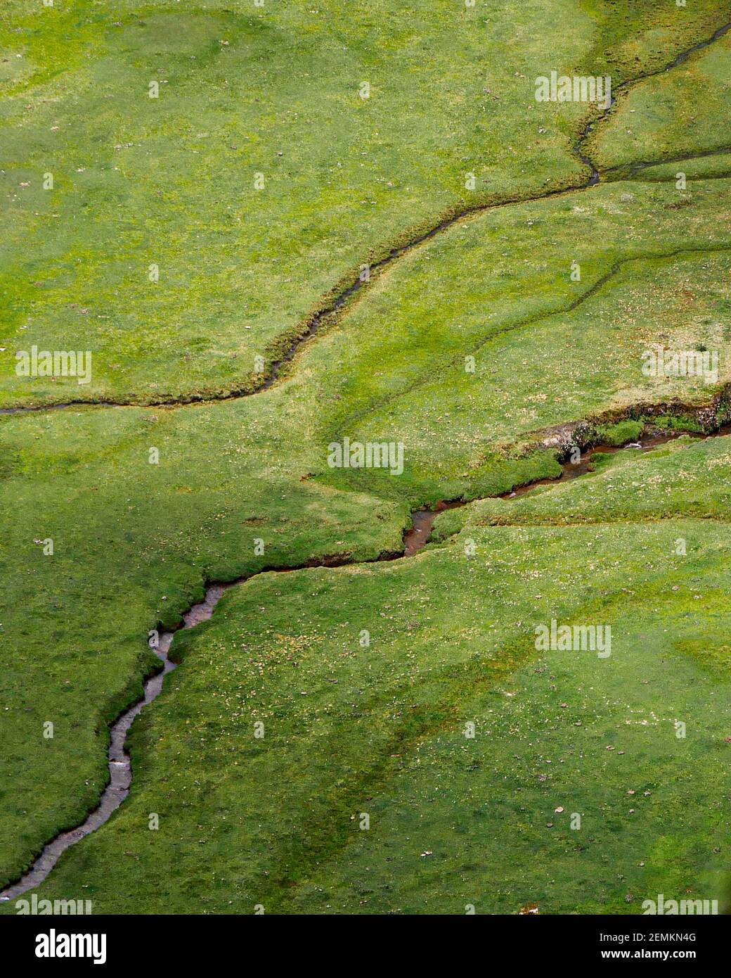 Aerial view of Peruvian Andes mountain range Landscape Stock Photo - Alamy