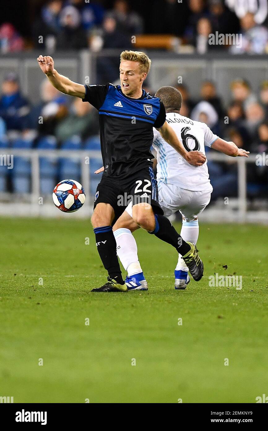 March 9, 2019: San Jose Earthquakes forward Tommy Thompson (22) in ...