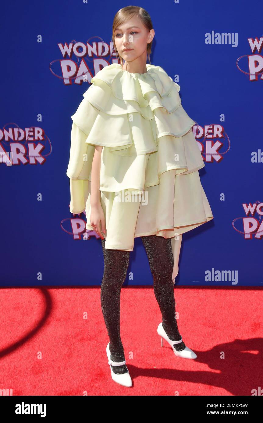 Grace VanderWaal arrives at the "Wonder Park" Los Angeles Premiere held ...