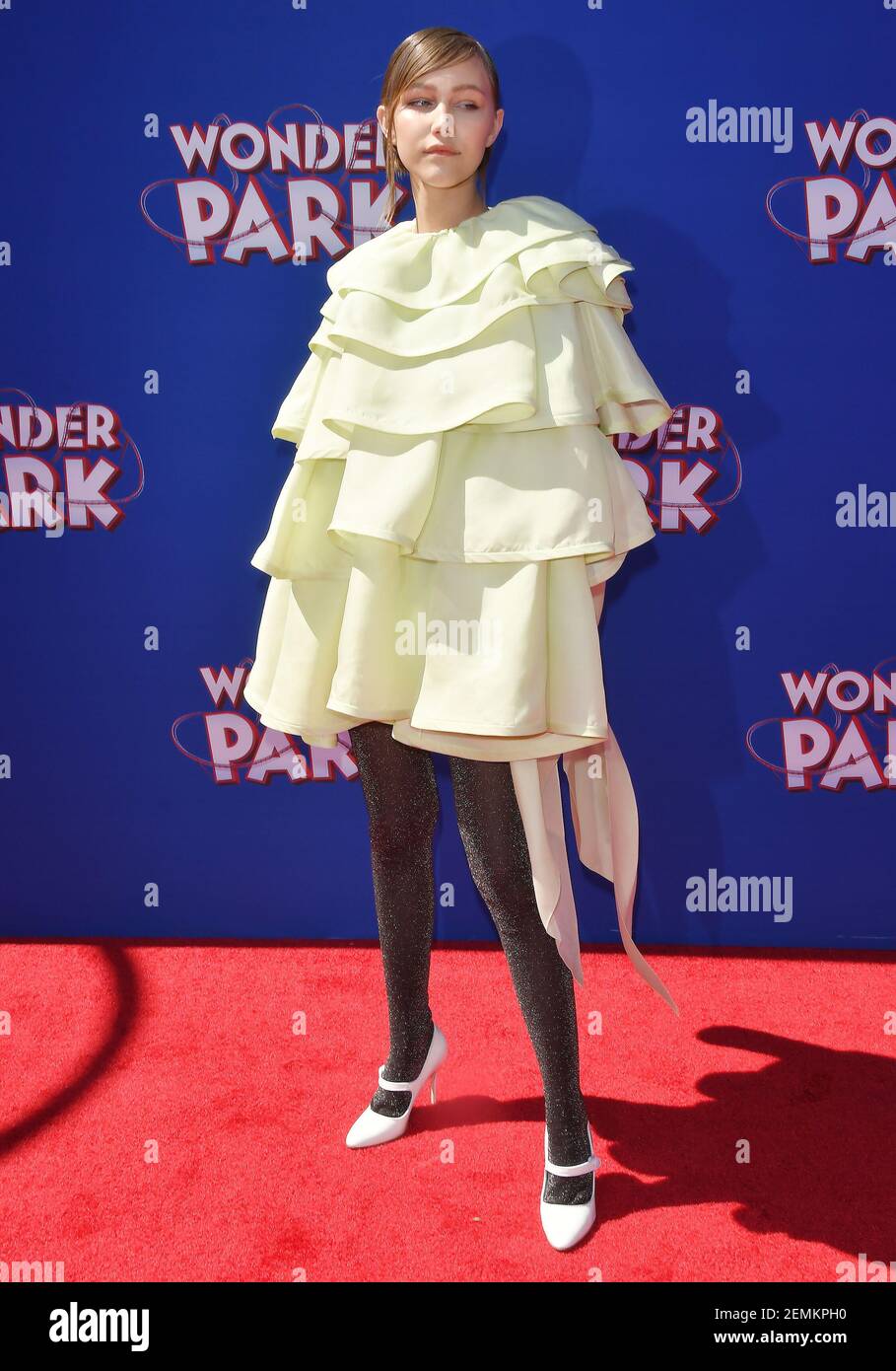 Grace VanderWaal arrives at the "Wonder Park" Los Angeles Premiere held ...