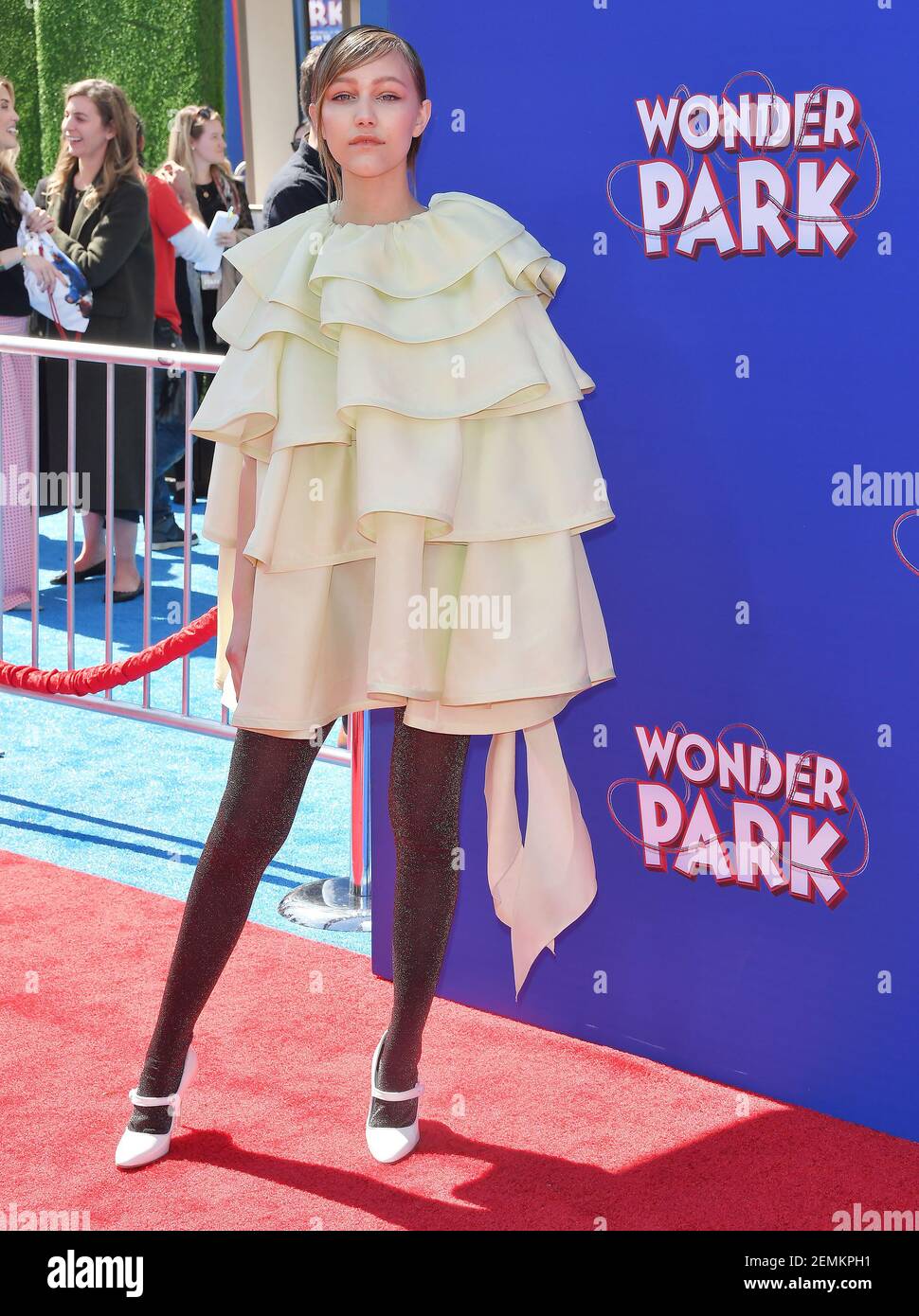 Grace VanderWaal arrives at the "Wonder Park" Los Angeles Premiere held ...
