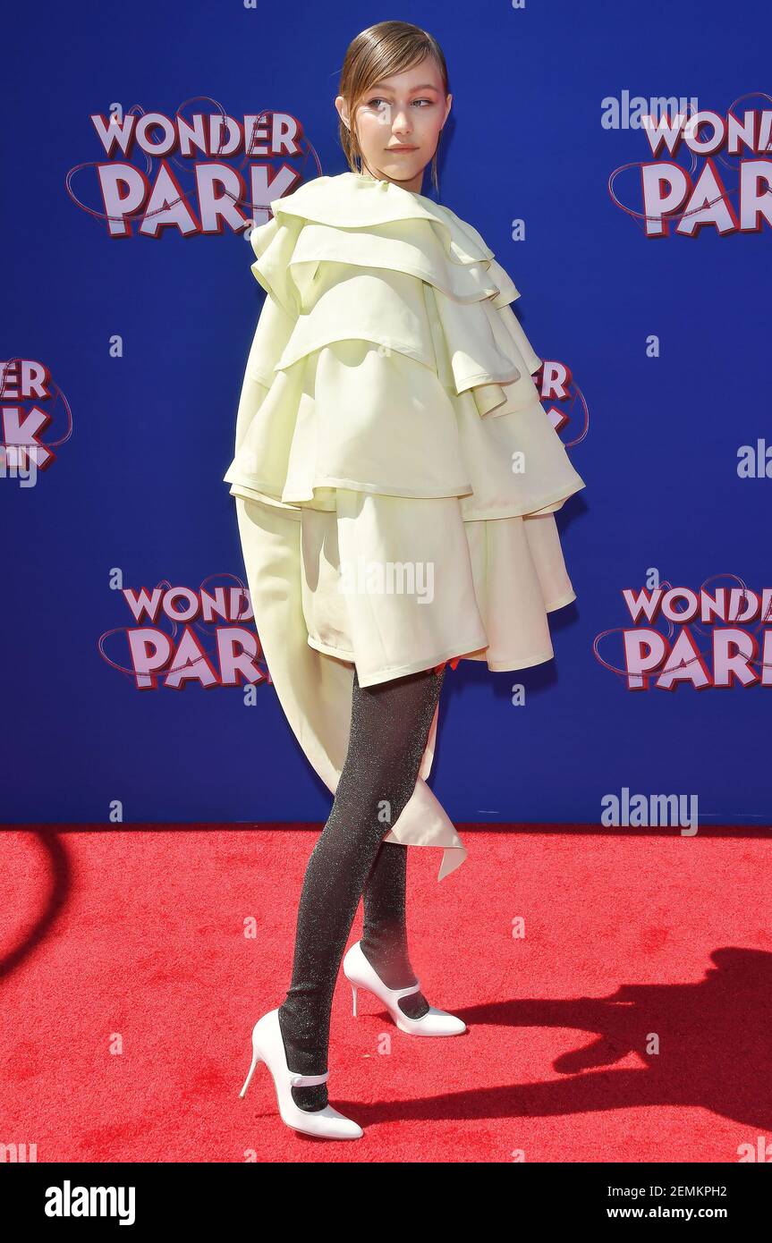 Grace VanderWaal arrives at the "Wonder Park" Los Angeles Premiere held ...
