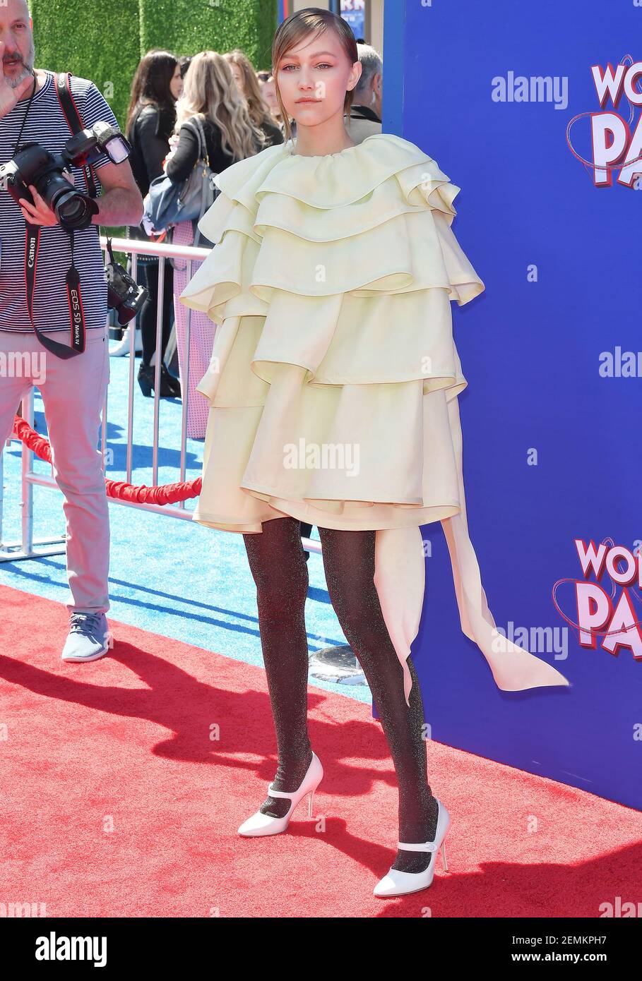 Grace VanderWaal arrives at the "Wonder Park" Los Angeles Premiere held ...