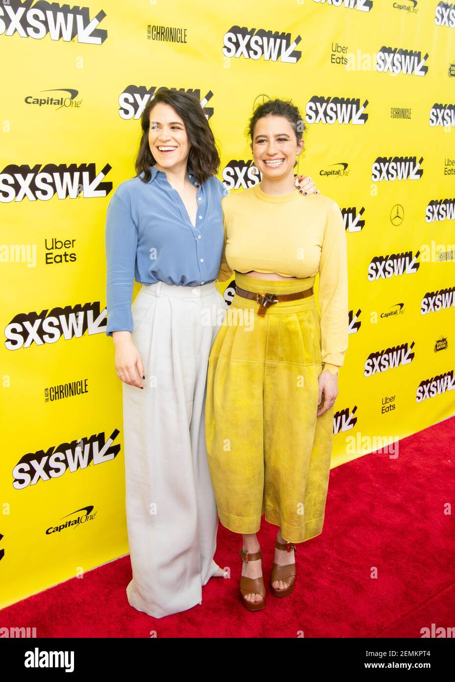 AUSTIN, TEXAS - MARCH 10: Actresses Ilana Glazer (L) and Abbi Jacobson ...
