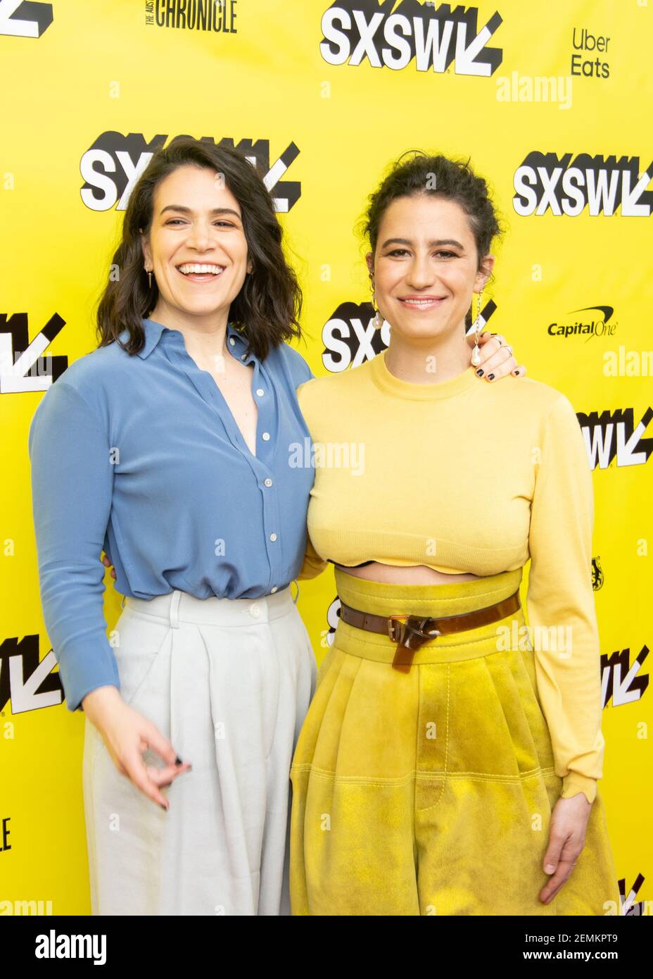 AUSTIN, TEXAS - MARCH 10: Actresses Ilana Glazer (L) and Abbi Jacobson ...