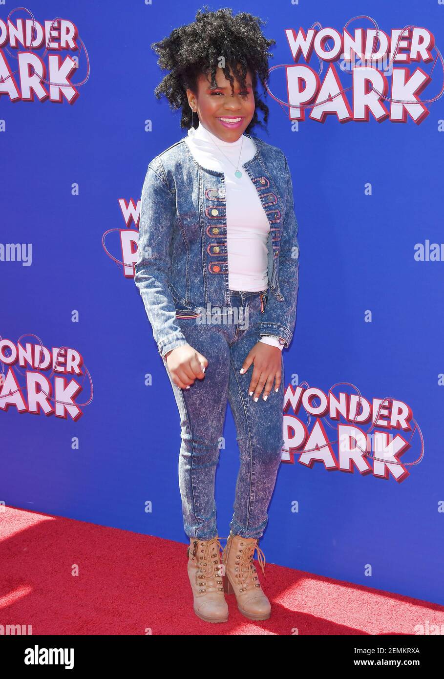 Trinitee Stokes arrives at the "Wonder Park" Los Angeles Premiere held ...