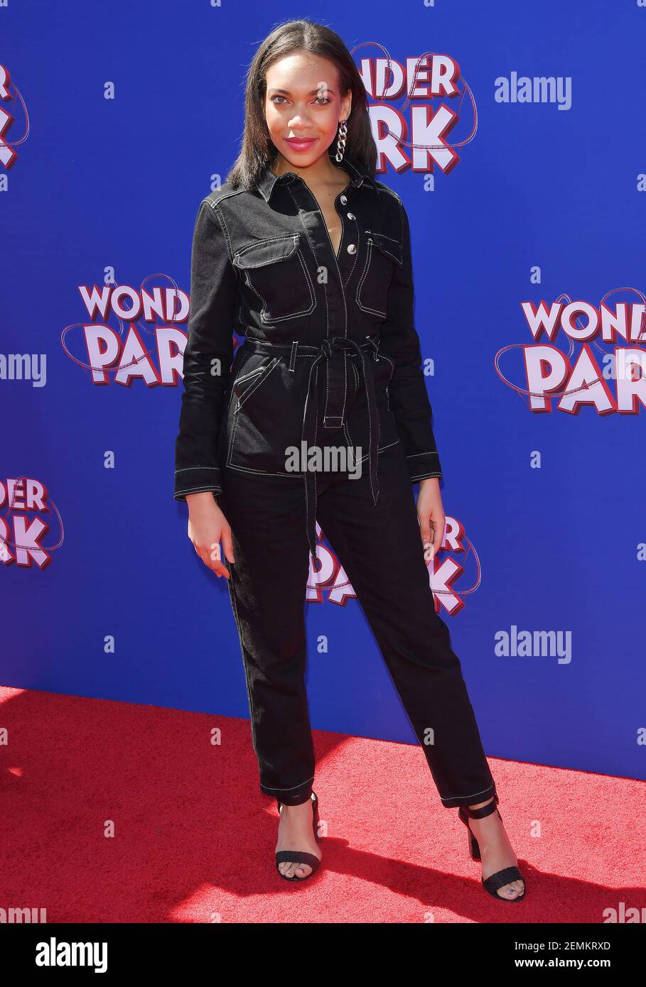 Tyrah Majors arrives at the "Wonder Park" Los Angeles Premiere held at ...